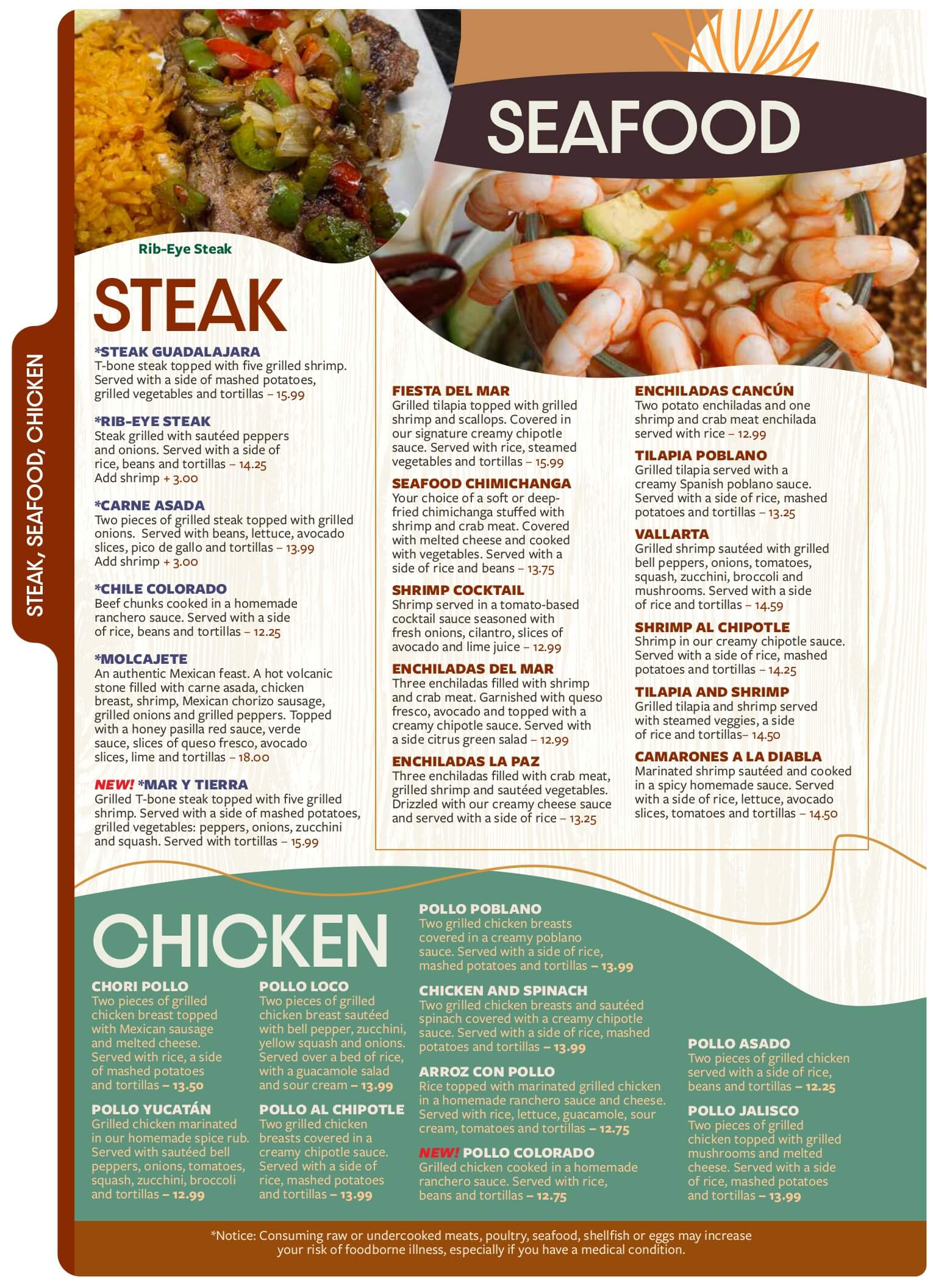 Our Menu – Gran Ranchero